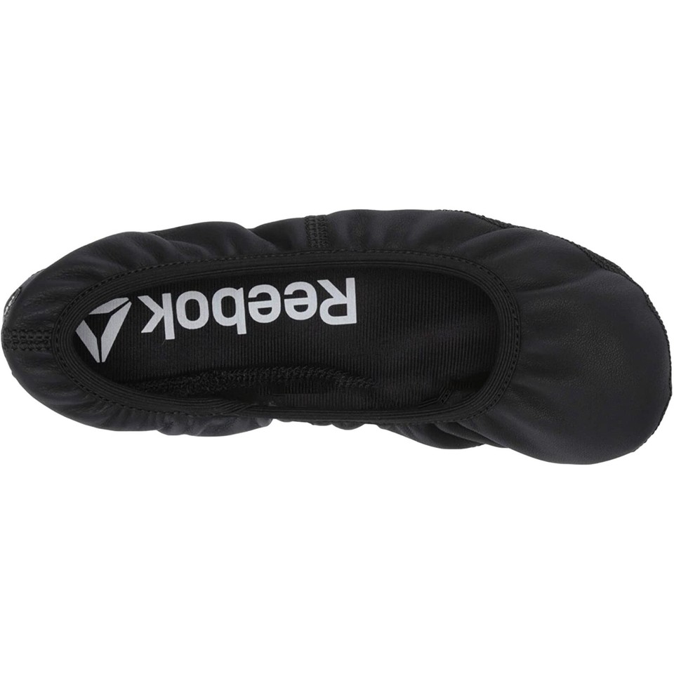 Womens Reebok True Studio Dance Ballet Slippers Shoes 4.0 L Black ...