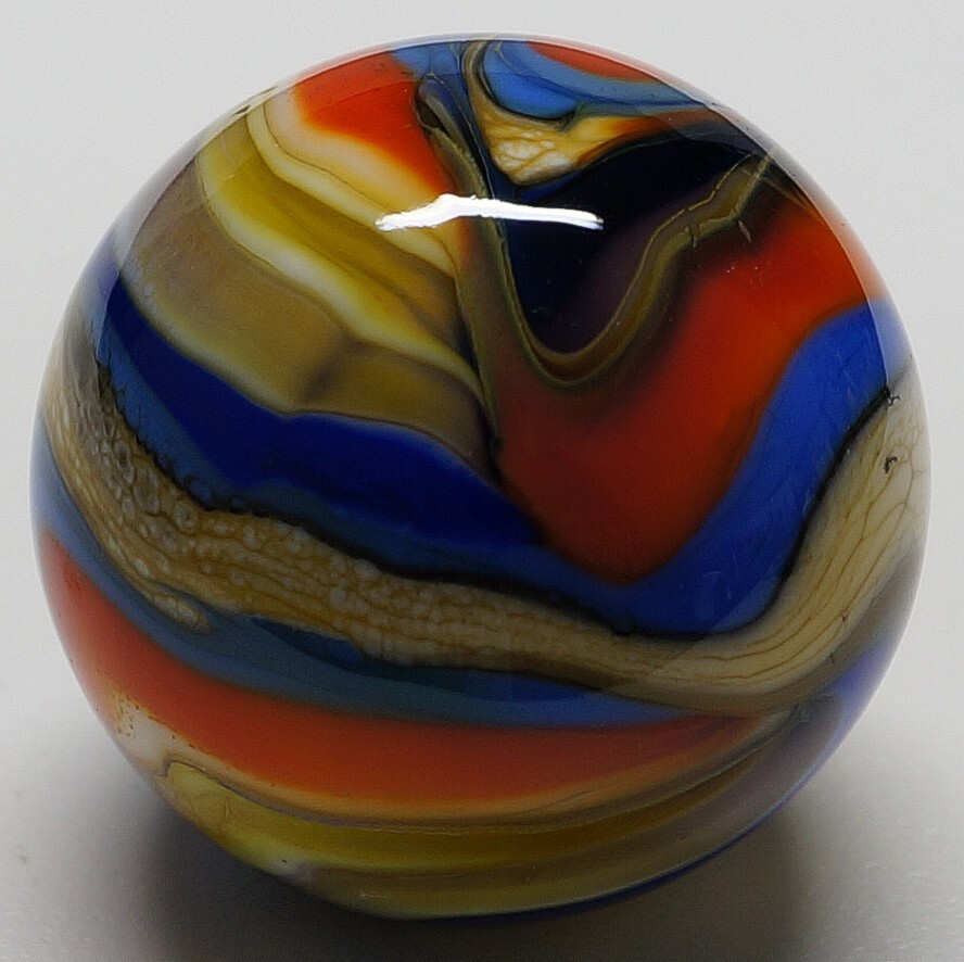 Winlock Marbles ~ Handmade Glass Marbles ~ Lampwork Art Marble ~ 59/64 ...