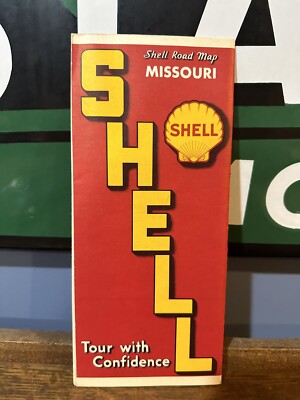 1939 Shell Road Map: Missouri NOS | eBay