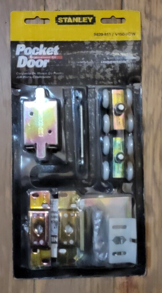 Stanley Hardware S839-811 V150 Pocket Door Replacement Kit in Zinc ...