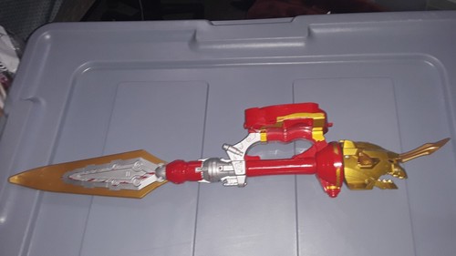 Power Rangers Mega Force Ultra Dragon Sword Spear Toy Bandai 2013 | eBay