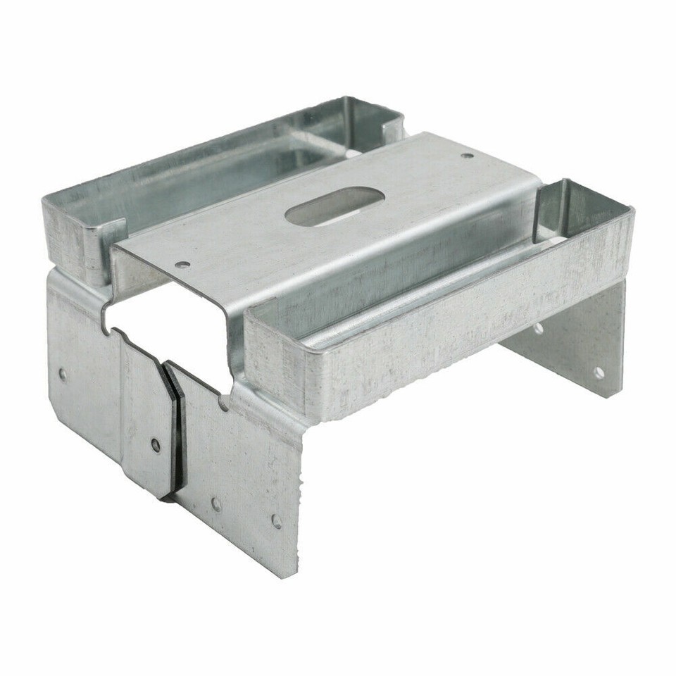 10 packs Adjustable Post Base ABA66Z ZMAX kit for Porch Railings ...