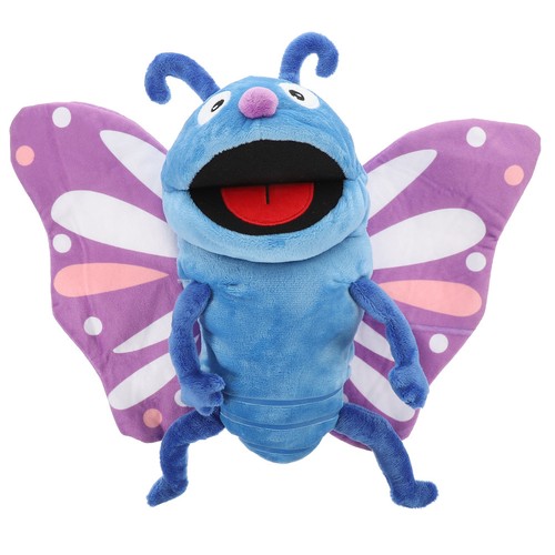 Butterfly Puppet Adorable Hand Childrens Toys Stuffed Finger Puppets ...