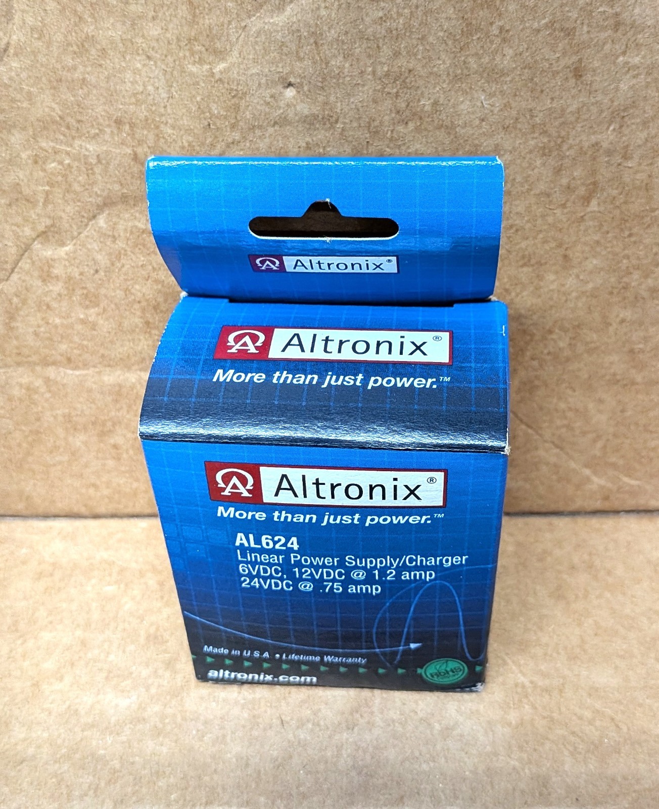 ALTRONIX AL624 LINEAR POWER SUPPLY/CHARGER 6VDC 12VDC @ 1.2 AMP 24VDC ...