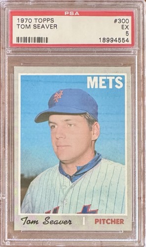 1970 Topps New York Mets #300 Tom Seaver | HOF | PSA 5 EX | eBay