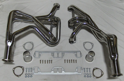 Dodge Plymouth Mopar A B E Body 318 340 360 Stainless Steel Exhaust Headers