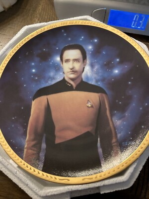 The Hamilton Collection Star Trek Lt Commander Plate Collection Plate ...