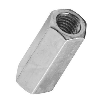 (10)-Steel Zinc Plated 7/16 Dia X 14 TPI Redi Bolt Threaded Rod Coupler ...