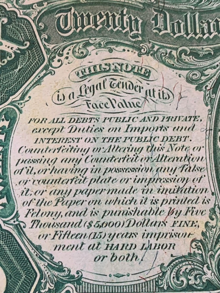 Reproduction 1880 United States Notes $1-$1000 1880 Paper Money See ...