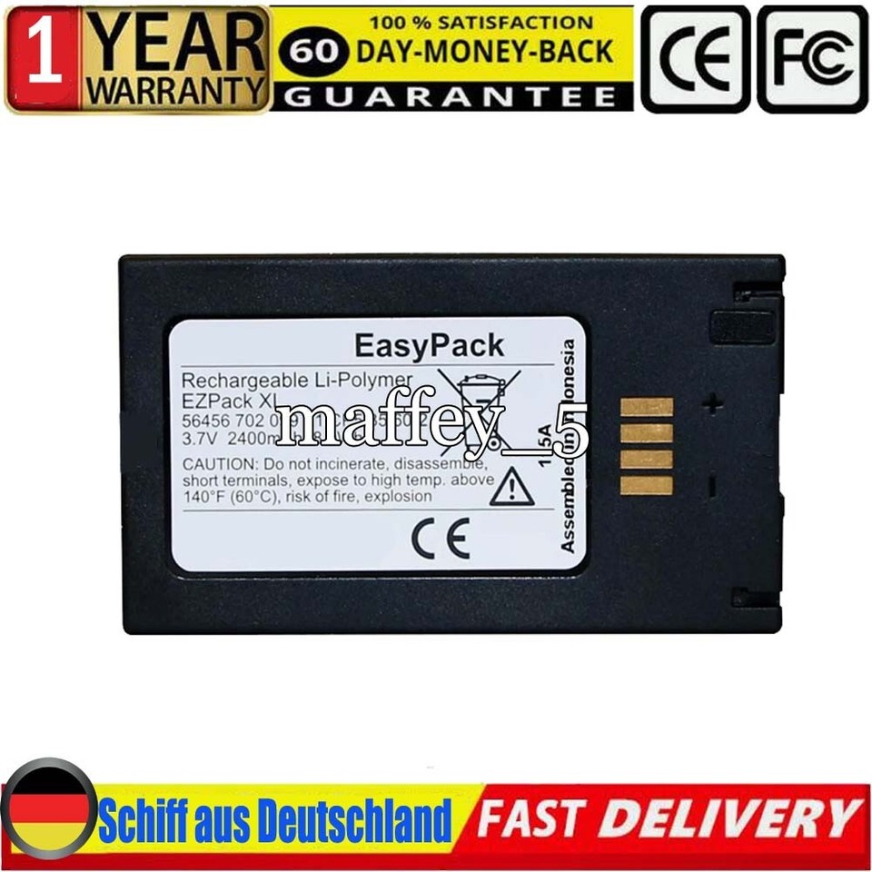 Neu EZPack XL 56456 702 099 Akku Für VARTA EasyPack 2000 2400mAh/8.9Wh 3.7V | eBay