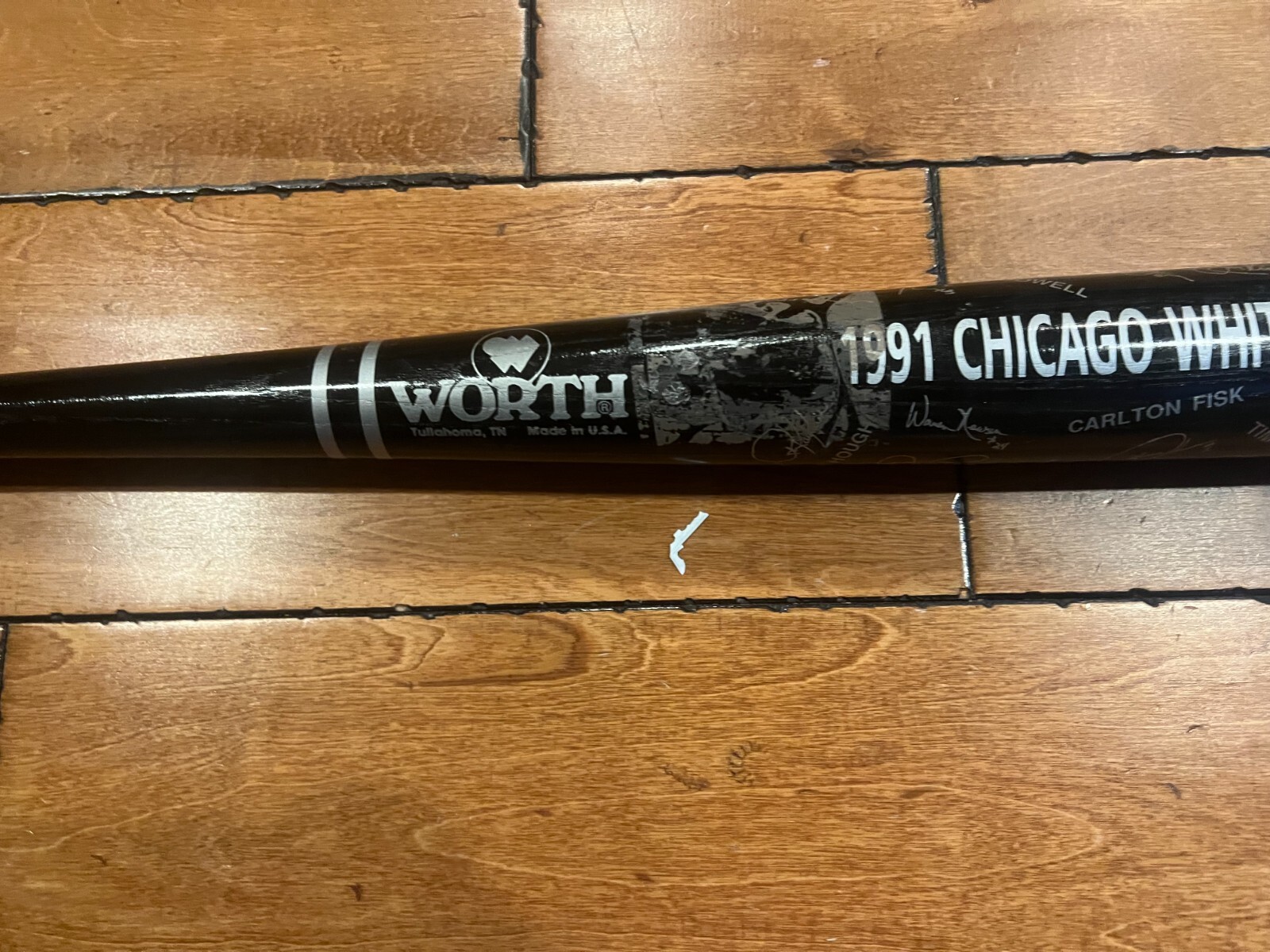 1991 CHICAGO WHITE SOX WORTH MODEL BAT 34" | eBay