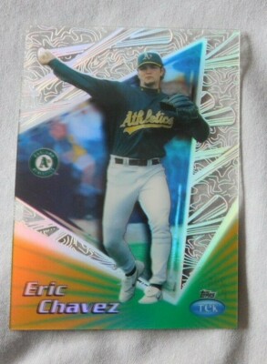 1999 Topps Tek P-13 #29A Eric Chavez Oakland A's Baseball Card | eBay