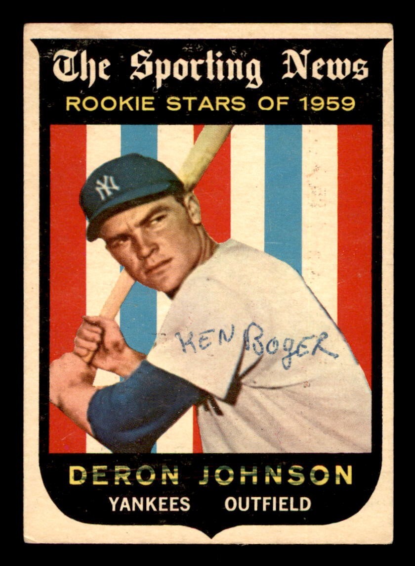 1959 Topps Baseball #131 Deron Johnson GD *e3 | eBay