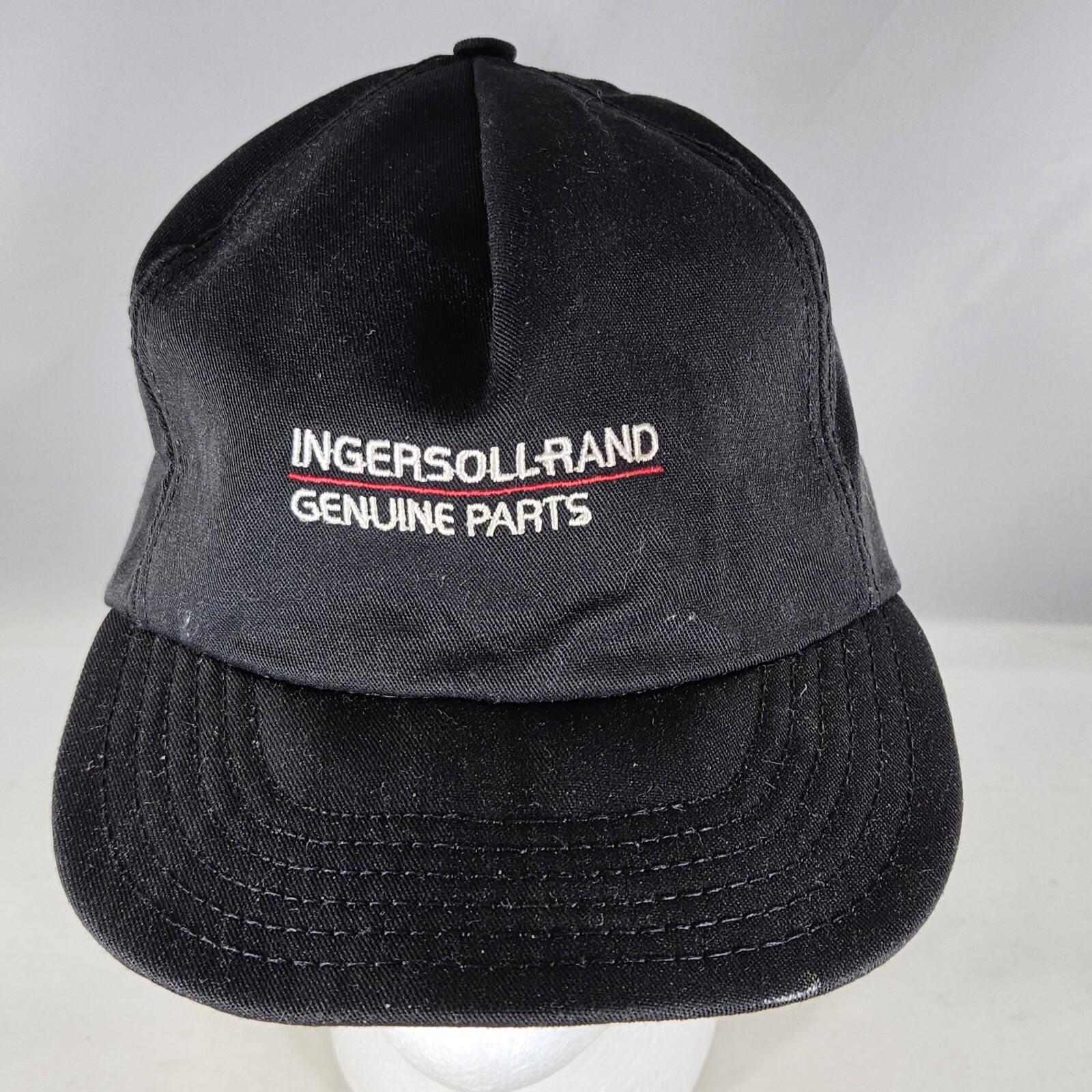 Ingersoll Rand Genuine Parts Hat Black Trucker Snapba… - Gem