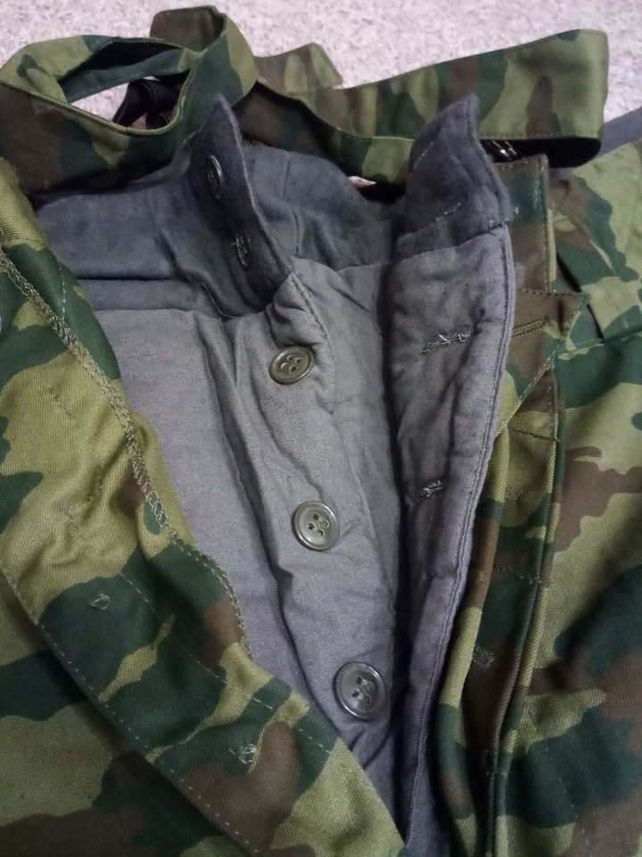 Early Russian Army Tactical Winter Pants Camo VSR Flora VDV GRU Specnaz ...