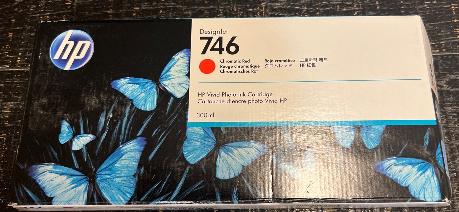 Original HP 746 Designjet Ink Cartridge Red 300-ml P2V81A for sale ...