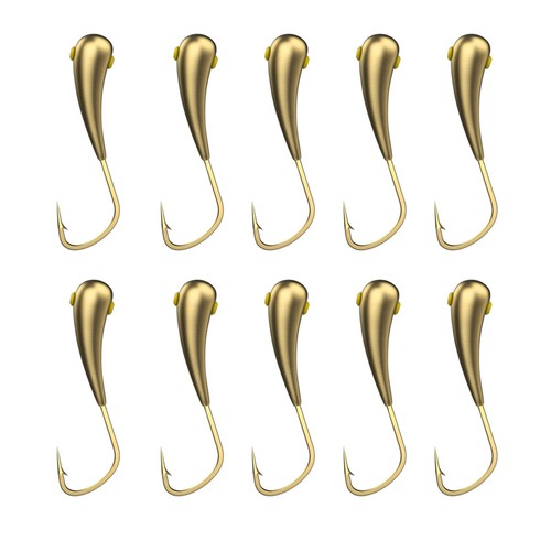10pcs Fishing Hooks Rust-proof Increase Fishing Rate Freshwater ...