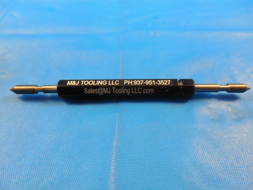 NEW 4 48 UNF 2B THREAD PLUG GAGE #4 .112 GO NO GO P.D.'S= .0985 & .1016 ...