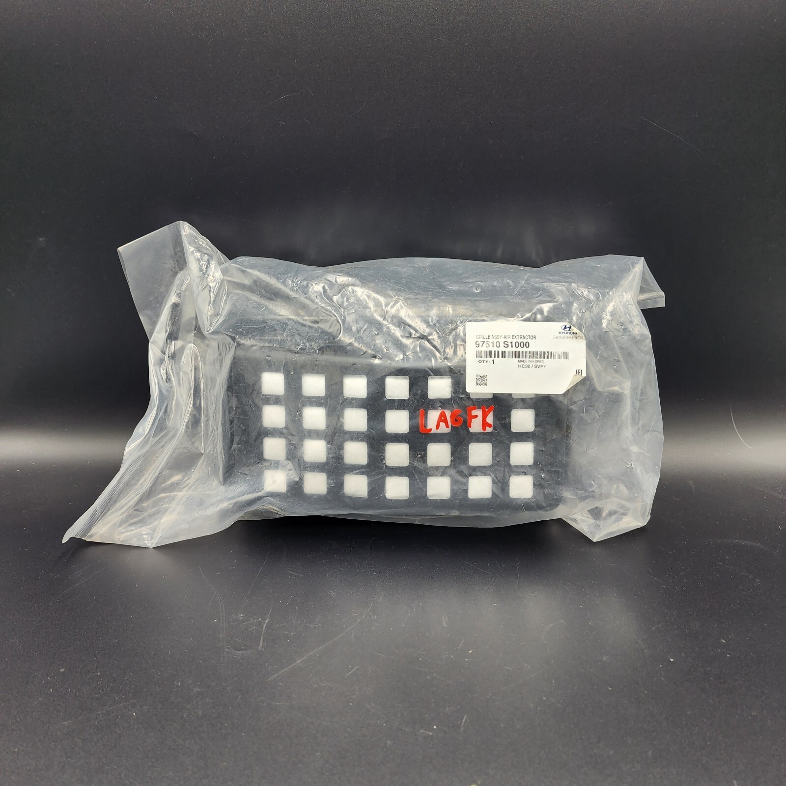 97510S1000+Genuine+Hyundai+%2F+KIA+Grille+Assy-air+Extractor for sale ...