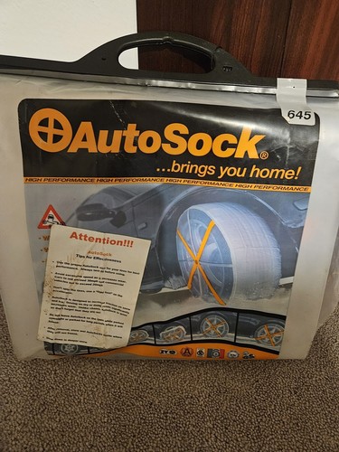 AutoSock 645 Snow Socks for Car SUV Pickup Tire Chains Alternative ...