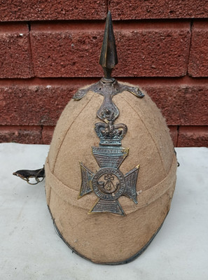 'The King's Royal Rifle Corps' Cloth Helmet- Other Ranks | eBay UK