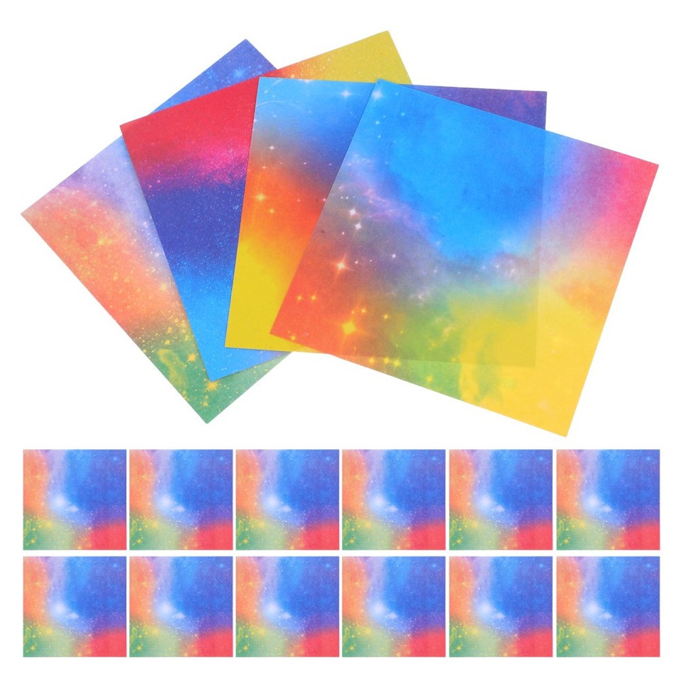 400 Sheets Colorful Origami Papers Handmade Craft Paper Handmade Craft ...