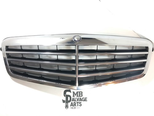 10-13 Mercedes W212 E350 E550 Front Hood Grill Grille Chrome 2128801083 ...