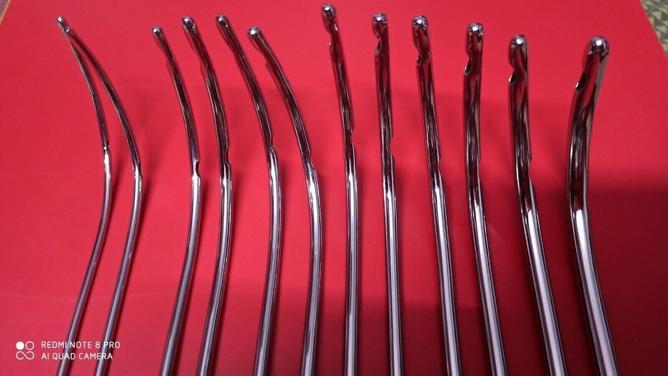 Urethral Sound Male Dilator Set Of 12 Dilators Urology Instruments | eBay