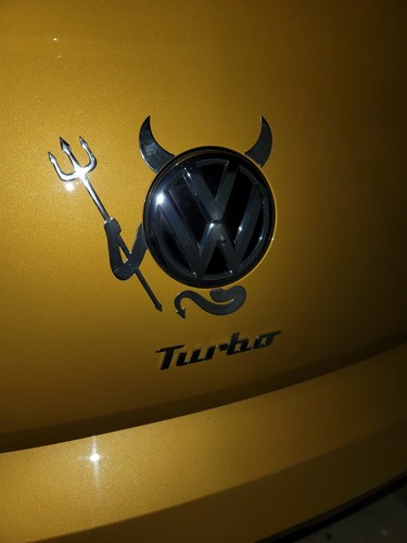 VW Devil Sticker Decal Volkswagen 3d Angel Emblem Car Styling Logo ...