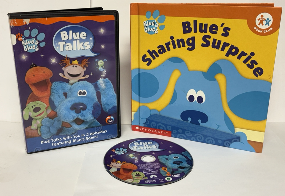 Blue's Clues - Blue Talks DVD 2004 CHILDREN'S FAMILY NICKELODEON TV ...