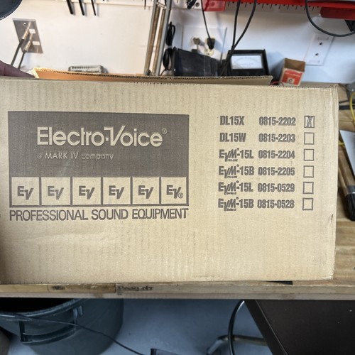 Vintage EV DL15X 15" 400watt Electro-Voice Low Frequency Speaker NOS | eBay