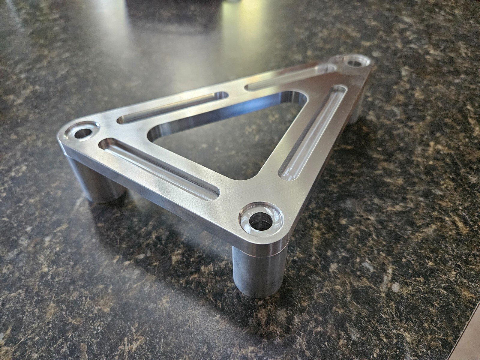 Billet Aluminum Bracket + Spacers - Custom Hotrod Engine Accessory ...