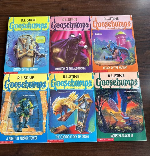 Goosebumps First Edition First Print Lot 23-25, 27-29 | eBay