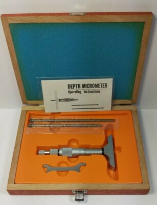 Micrometers - Fowler Depth Micrometer