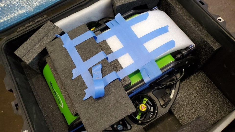 Teledyne SeaBotix LBV 300S-5 Underwater ROV BlueView Sonar Echosounder ...