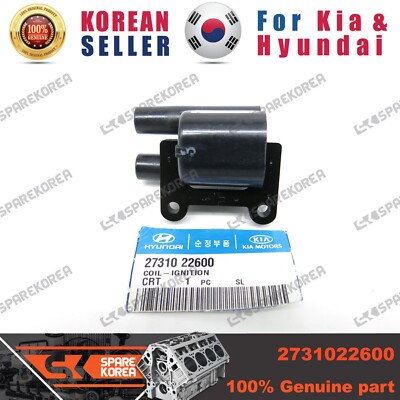 Genuine/OEM 2731022600 COIL-IGNITION for Kia Cerato | eBay