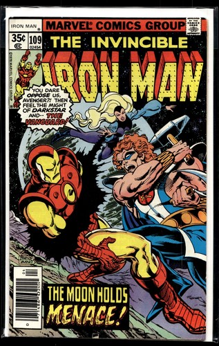 1978 Invincible Iron Man #109 Marvel Comic | eBay