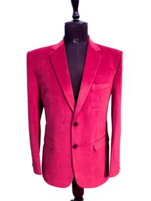 Men Jackets, Pink Velvet Jackets, Velvet coats, Two Button Jacket ...