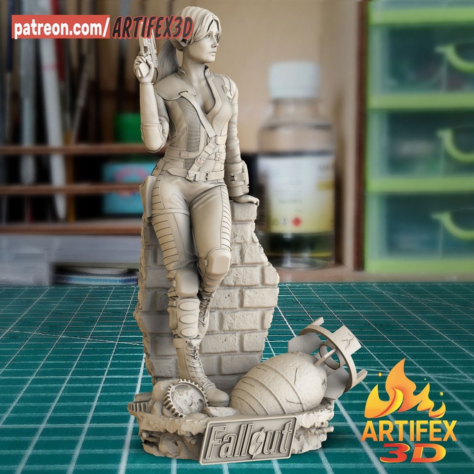 Fallout - Lucy MacLean - 3D Printed Fan Art | eBay UK