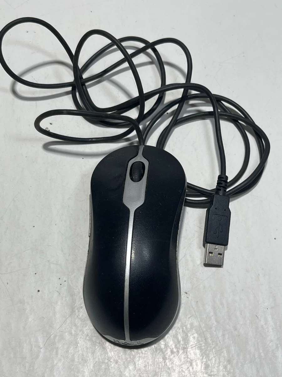 Dell Computer Mouse Top View