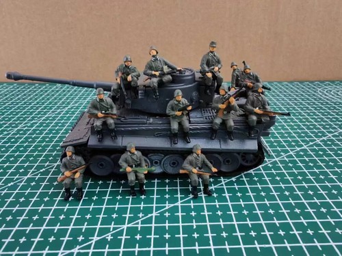 Homemade 1/72 WWII German Army Vehicle Mounted Sitting Position 12pcs ...