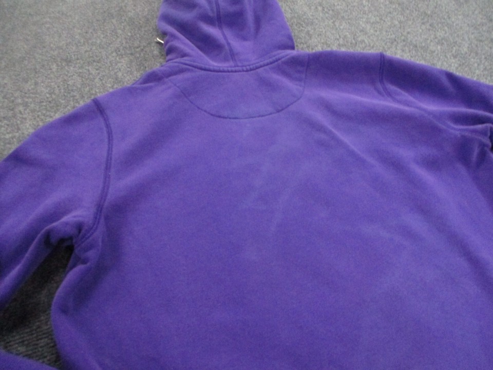 LSU Tigers Hoodie Sweatshirt Adult L Purple Nike Football Logo Sports ...