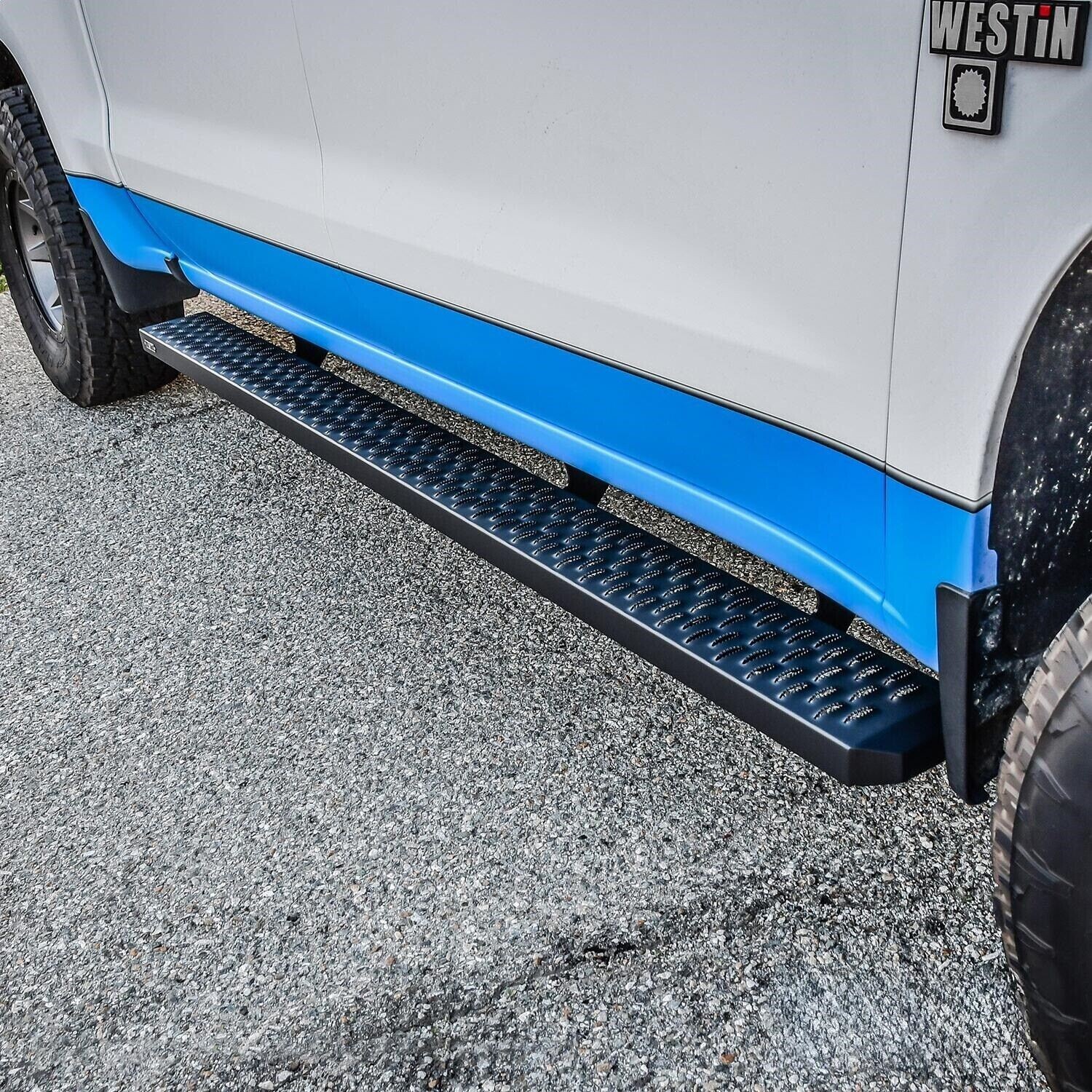 Westin Grate Steps Running Boards For Chevy Silverado Ford F250 F350 ...