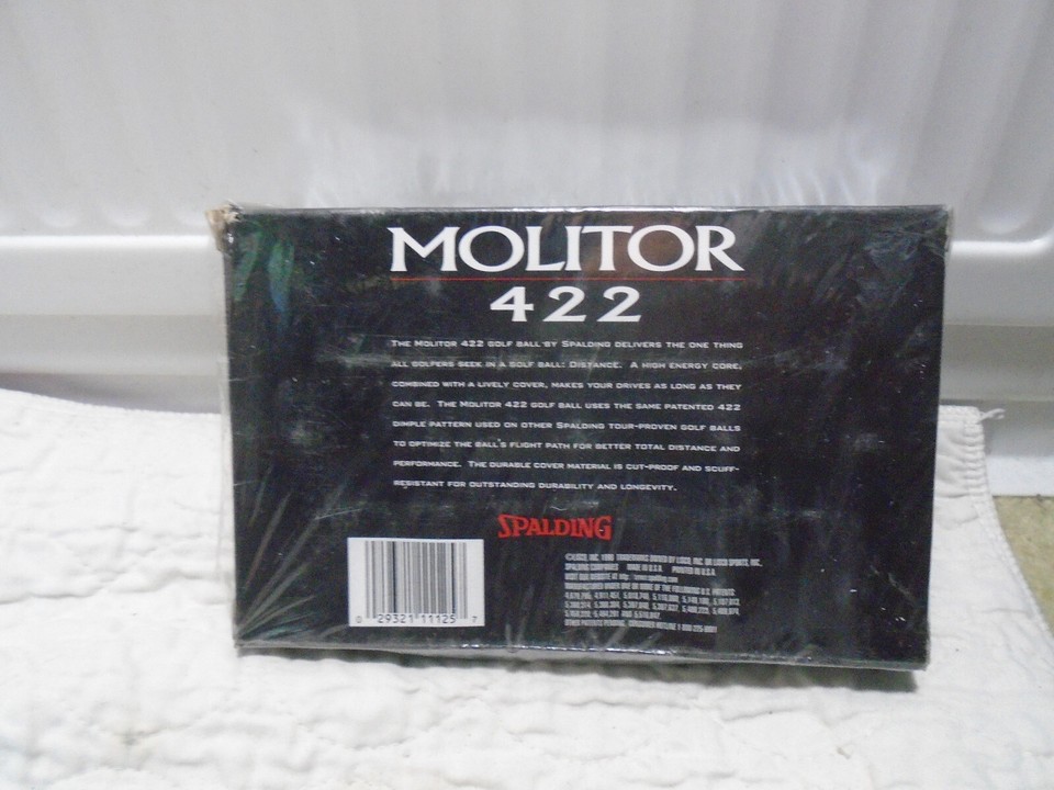 Spalding Molitor 422, Golf Balls, 15, New In Box | eBay