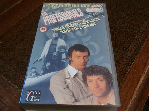 THE PROFESSIONALS VHS VIDEO TAPE PRIVATE MADNESS PUBLIC DANGER KILLER ...