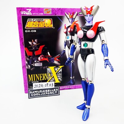 Soul of Chogokin GX-09 MINERVA X Action Figure Mazinger Z BANDAI Japan ...