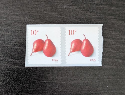 USPS 10 Cent 2016 Red Pear Postage Stamp - Sheet of 2 Stamps | eBay