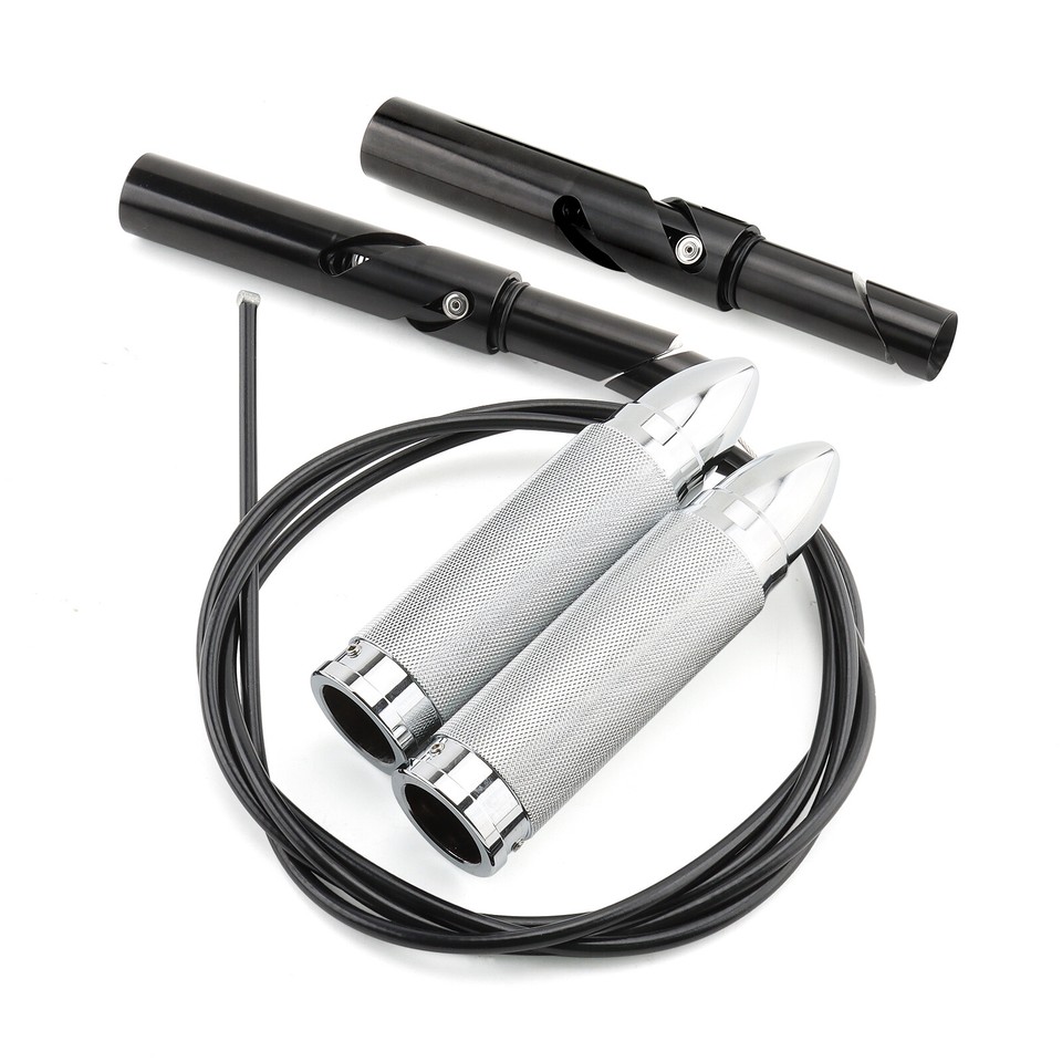 CNC Internal Throttle ASSEMBLY 1" 7/8" Motorcycle Grip For Harley ...