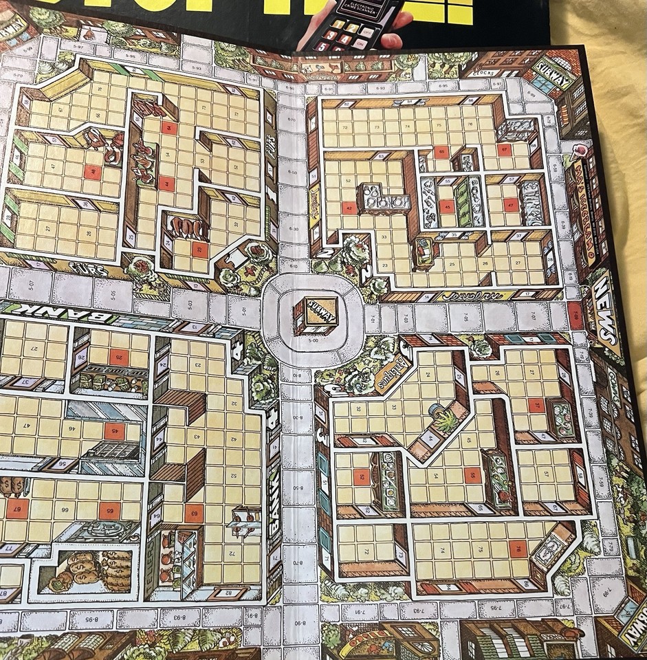 Vintage Stop Thief Electronic Cops And Robbers Board Game 1979 Parker ...