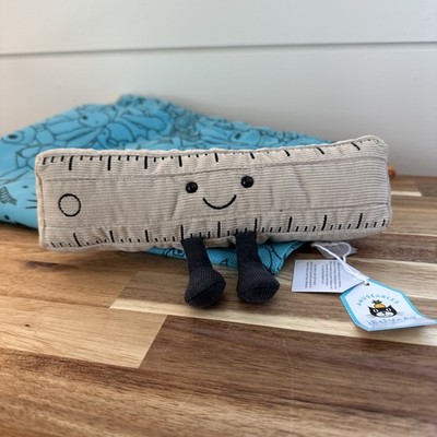 D) AUTHENTIC US SELLER - BBoM - Jellycat Amuseables I Am A Smart Ruler ...